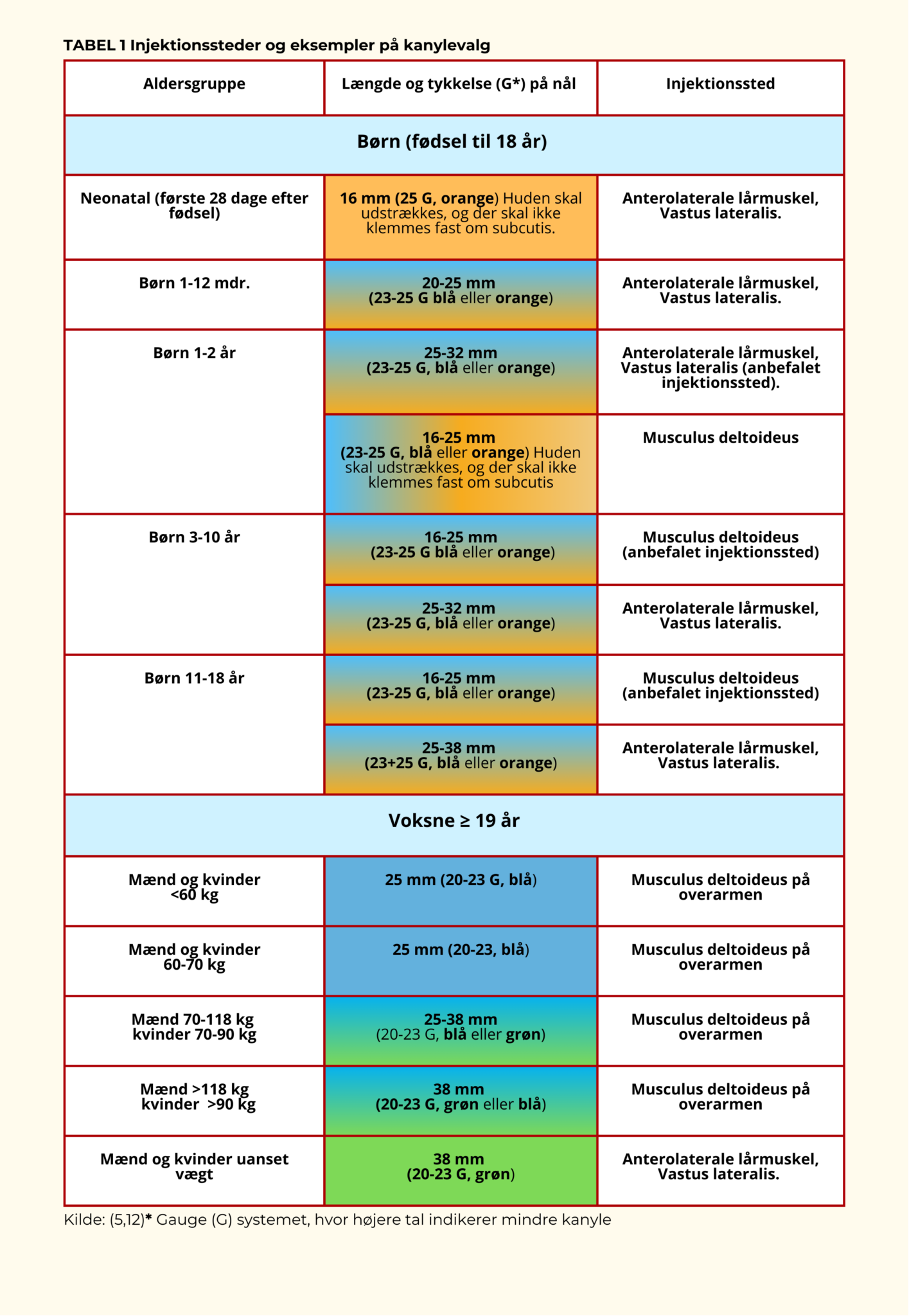 Intramuskulære injektionsteknikker -Sikker og evidensbaseret praksis i ...