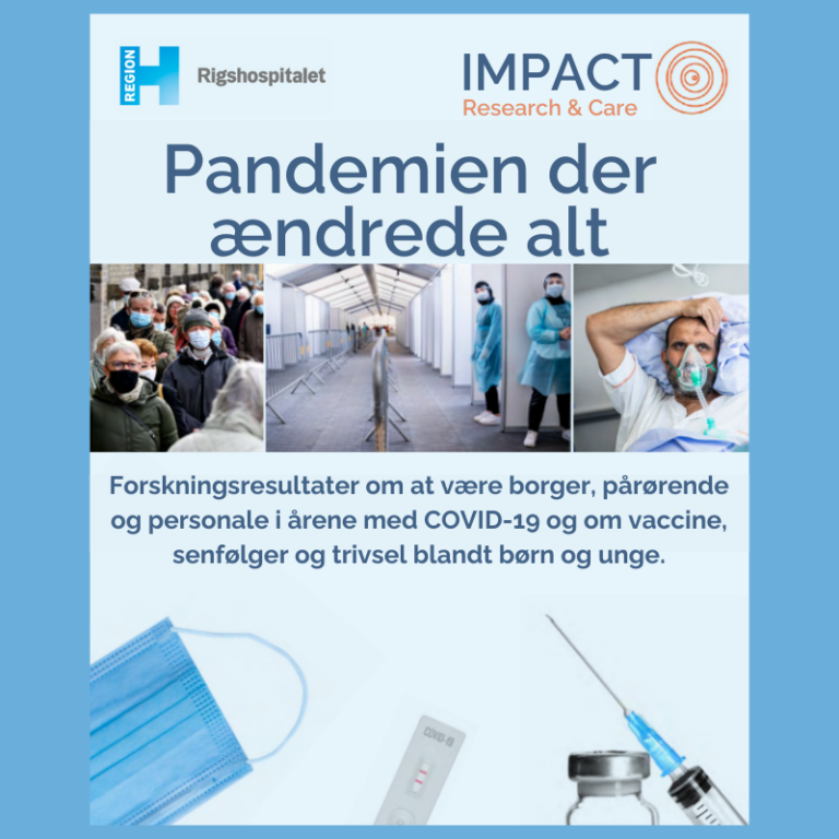 Pandemien der ænderede alt – Sygeplejevidenskab.dk